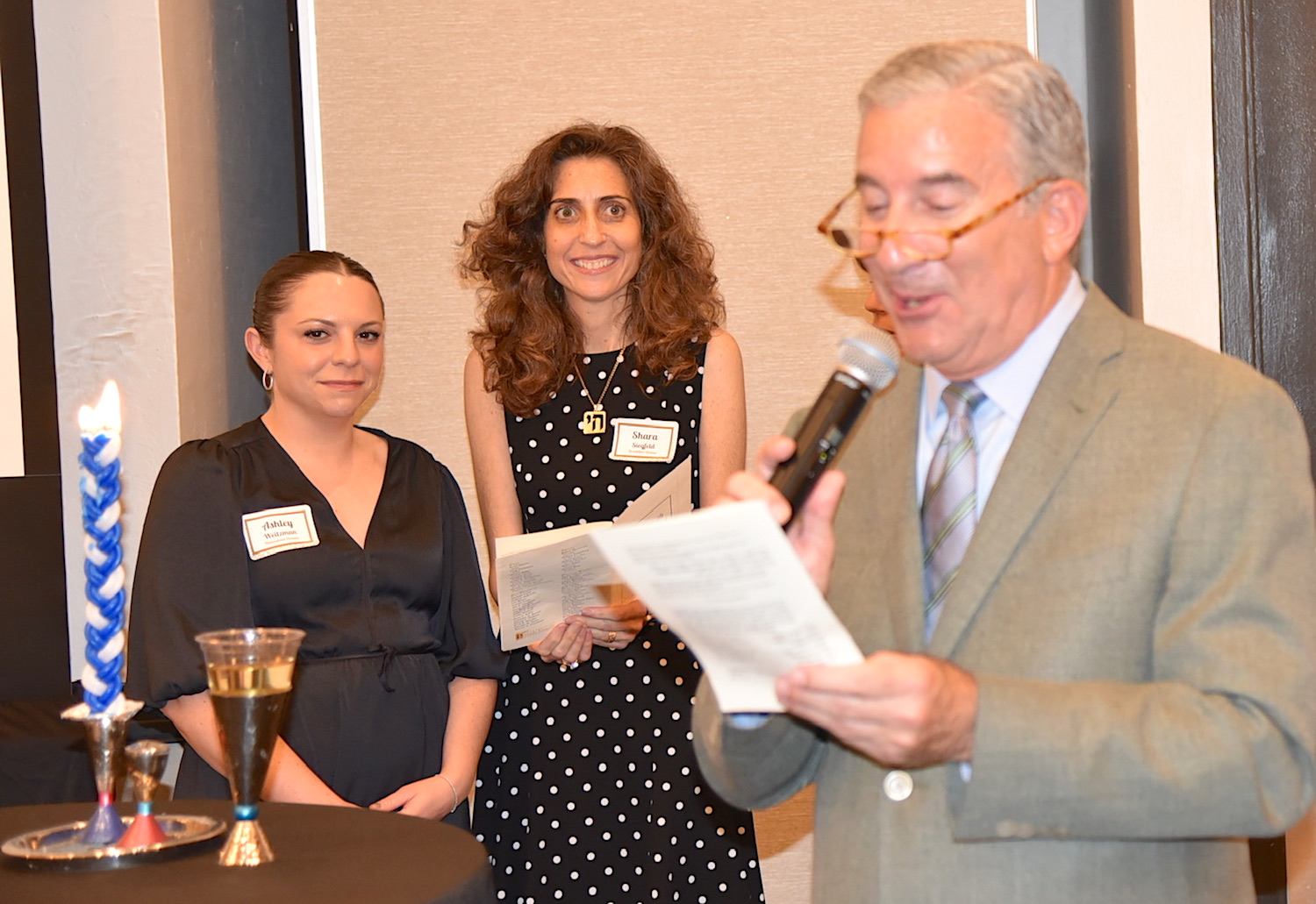 Rabbis Shpeen, Weitzman at Beth Emeth winter havdalah and dinner at ...