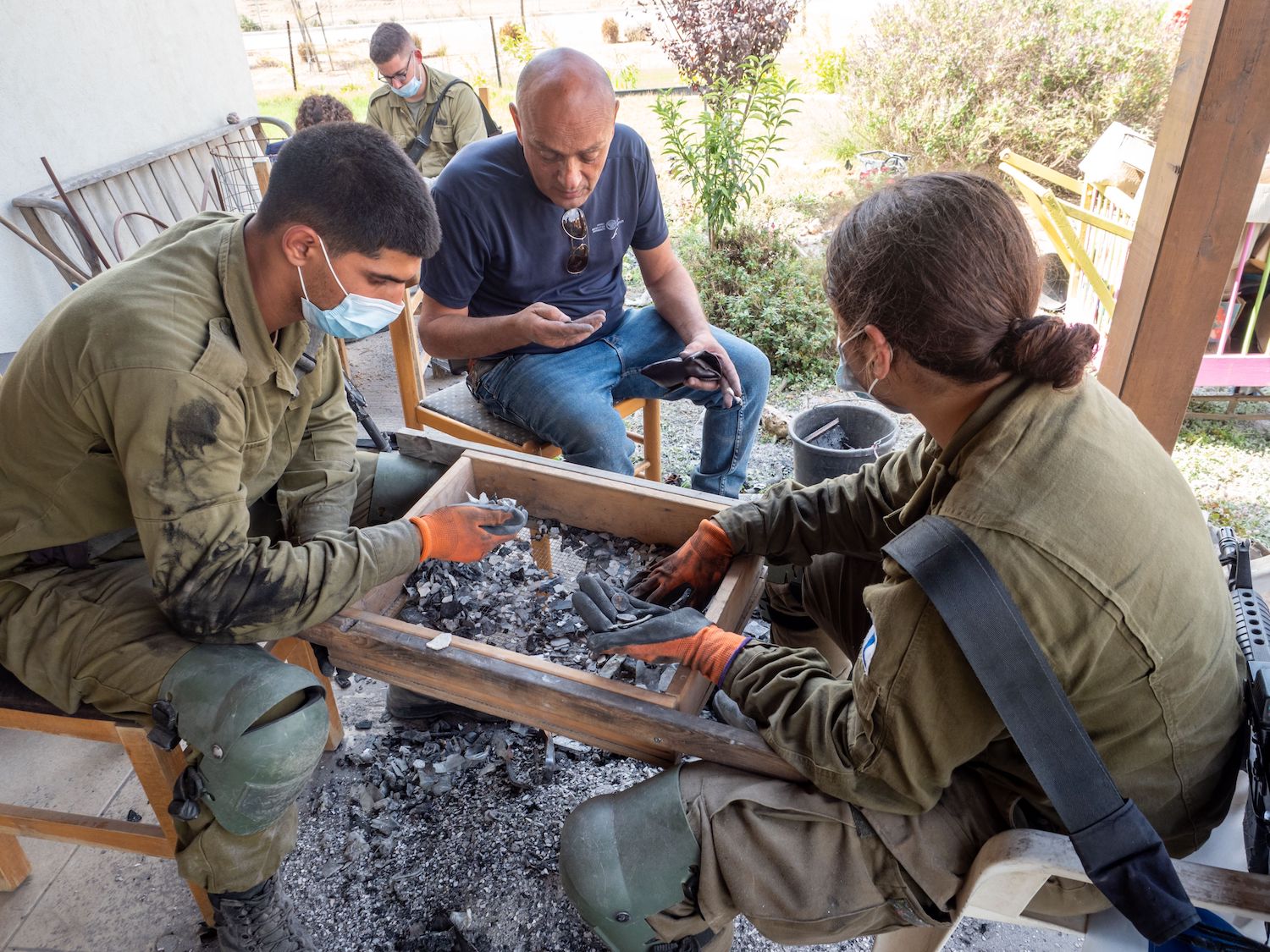 Israel Antiquities Authority archaeologists, enlisted to help the IDF ...