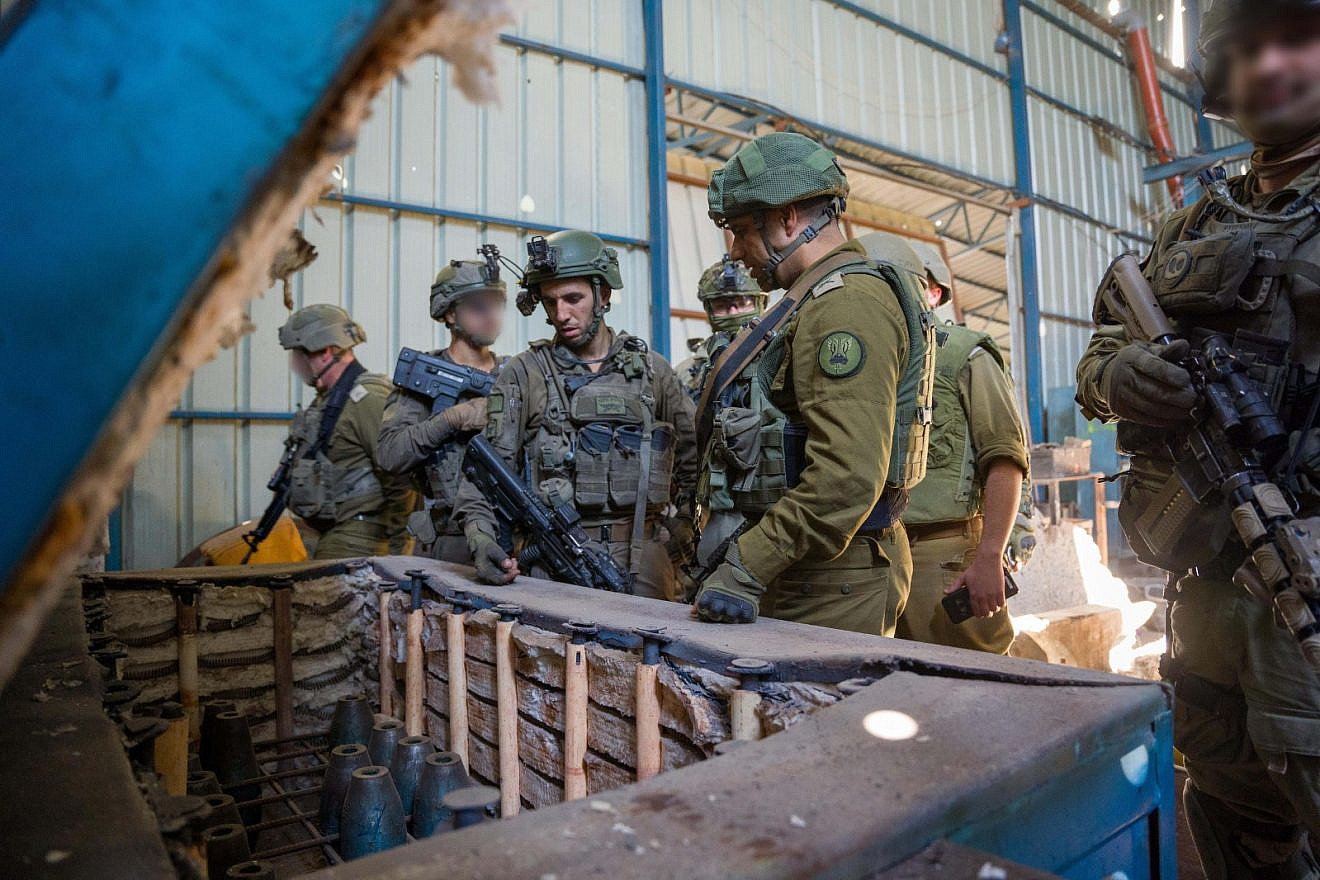 IDF uncovers largest Gaza weapons plant since start of war - The Jewish ...