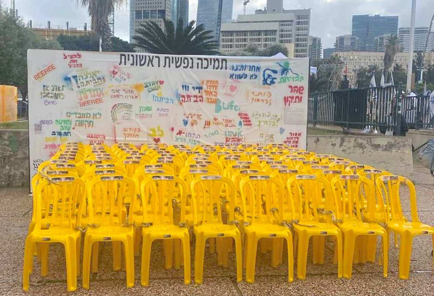 ‘Hostage Square’: Epicenter of the movement to #BringThemHomeNow - The ...